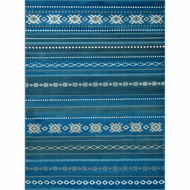 Mexicali Blue Rug - 8 x 10 | Lone Star Western Decor