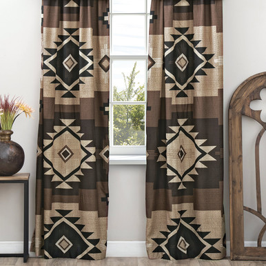 Whiskey Creek Lined Drapes | Lone Star Western Decor