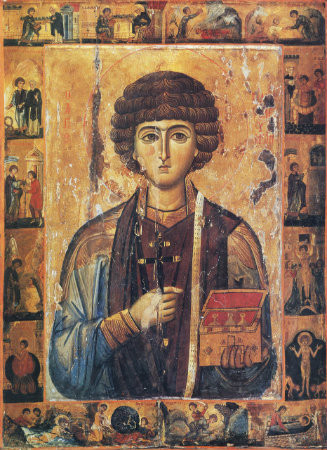 St. Panteleimon Icon - OrthodoxGifts.com
