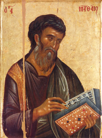 St. Apostle & Evangelist Matthew Icon- Icon VI - OrthodoxGifts.com