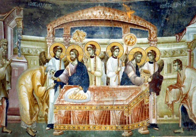 Christ Communing the Disciples - OrthodoxGifts.com
