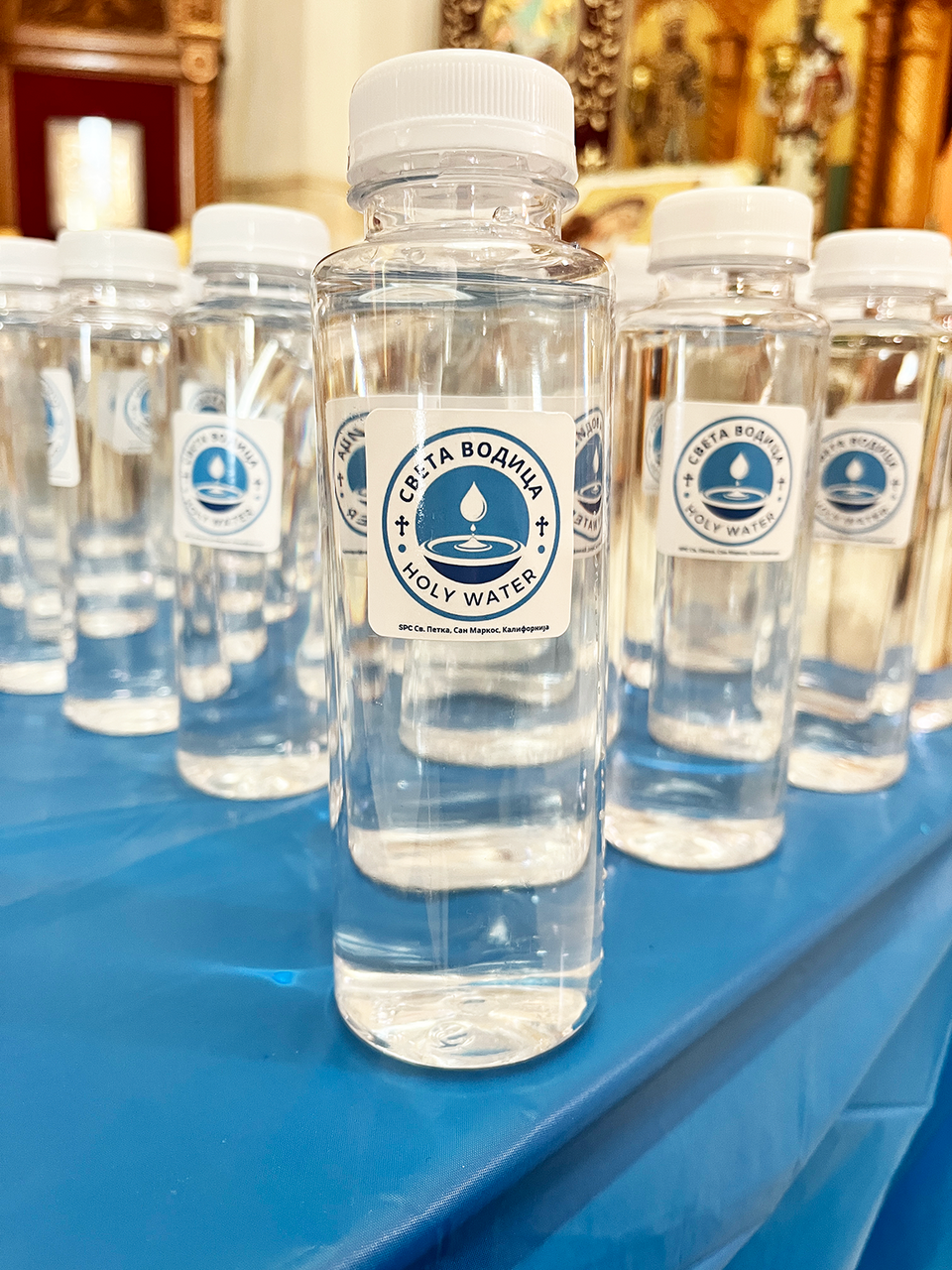 Holy Water Bottles- Set of 40- PERSONALIZED IN ANY LANGUAGE ...