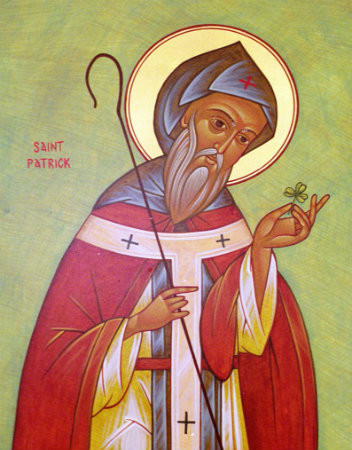 St. Patrick Icon - OrthodoxGifts.com