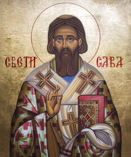 St. Sava Icon - OrthodoxGifts.com