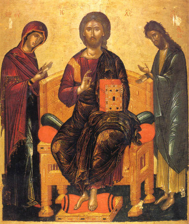 Christ Deisis Icon- Icon III - OrthodoxGifts.com