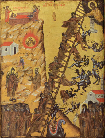 Ladder of Divine Ascent Icon - OrthodoxGifts.com
