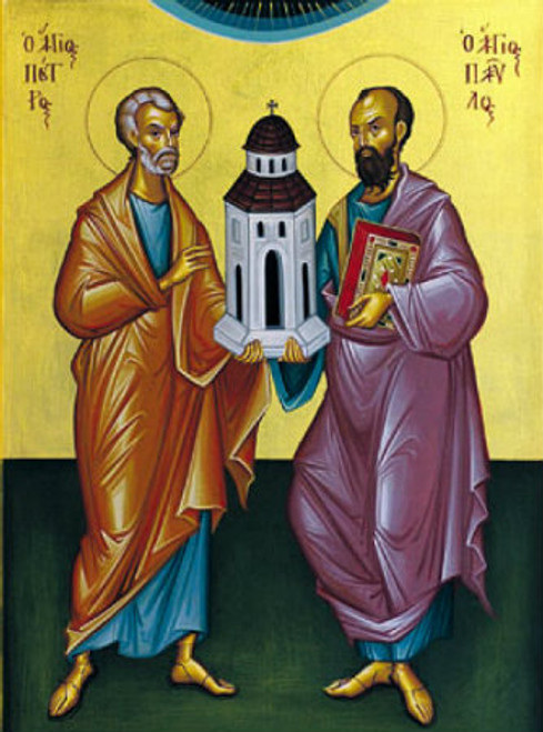 Saints Peter & Paul Icon - OrthodoxGifts.com Saints Peter & Paul Icon - OrthodoxGifts.com