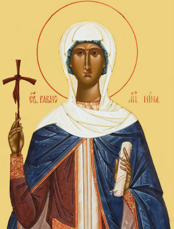 St. Nina Icon- Icon IV - OrthodoxGifts.com