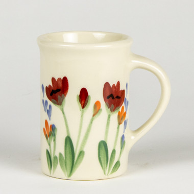 Tea Cup-Red Poppy - PrimaveraNewport.com