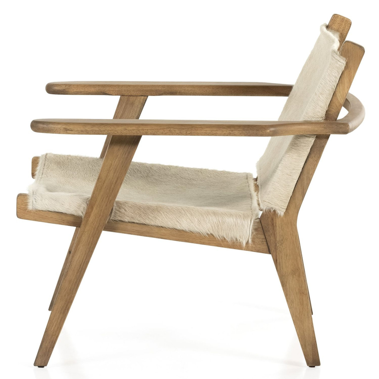 Rivers Buff Hair On Hide Sling Chair | Zin Home