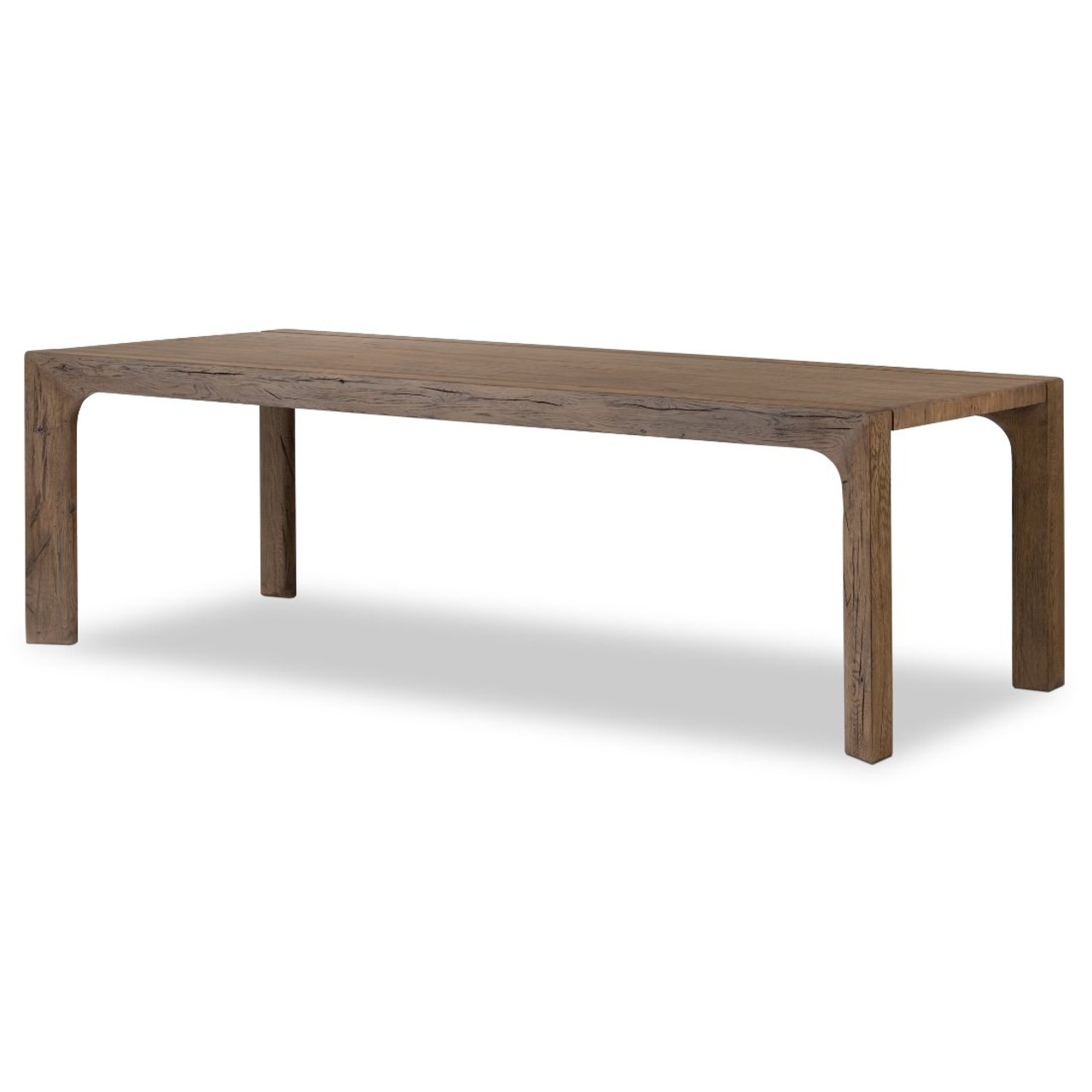Henry Grey Reclaimed Oak Wood Dining Table 94 Zin Home