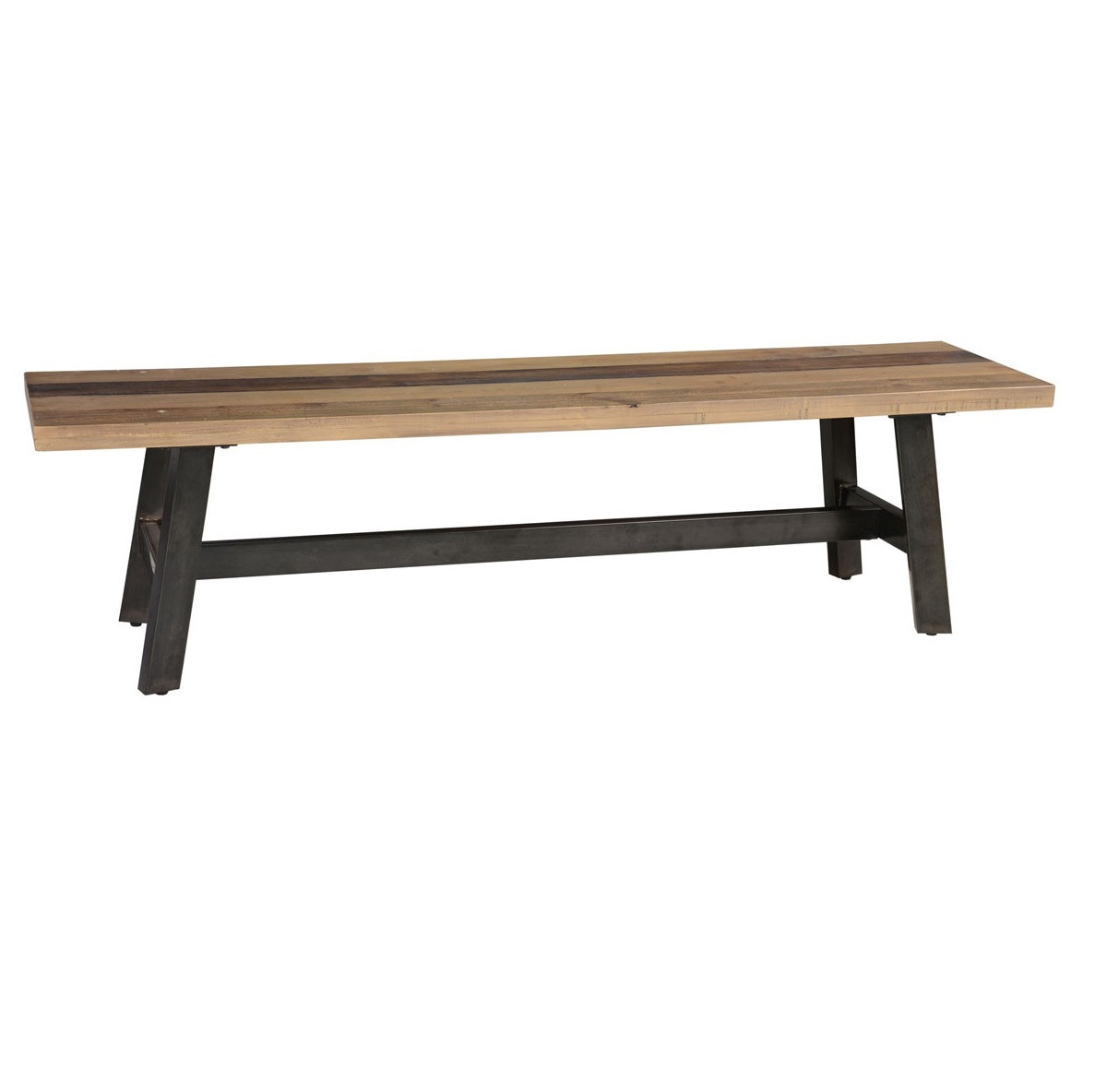 Farmhouse Rustic Reclaimed Wood Dining Bench | Zin Home