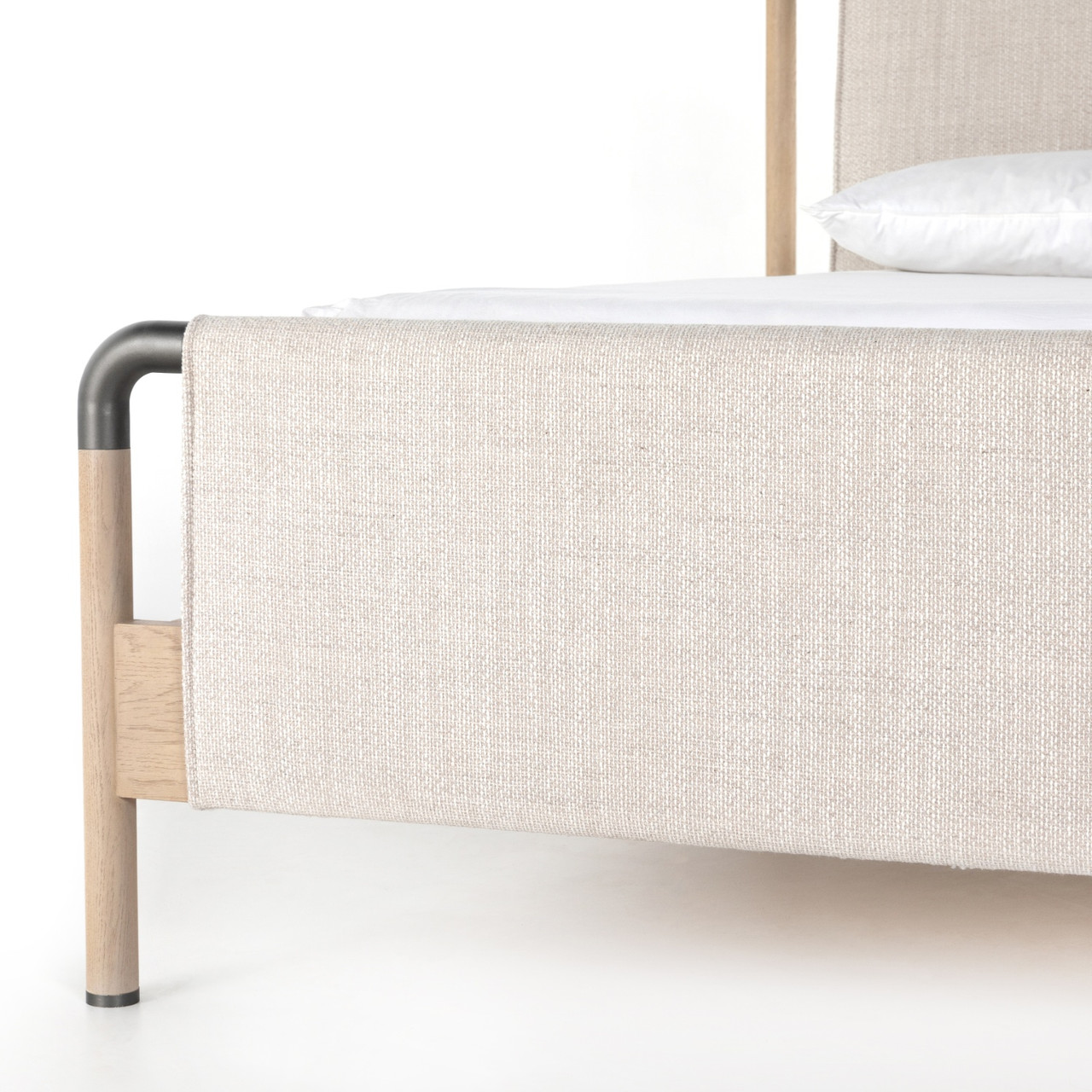 Harriet upholstered panel bed store