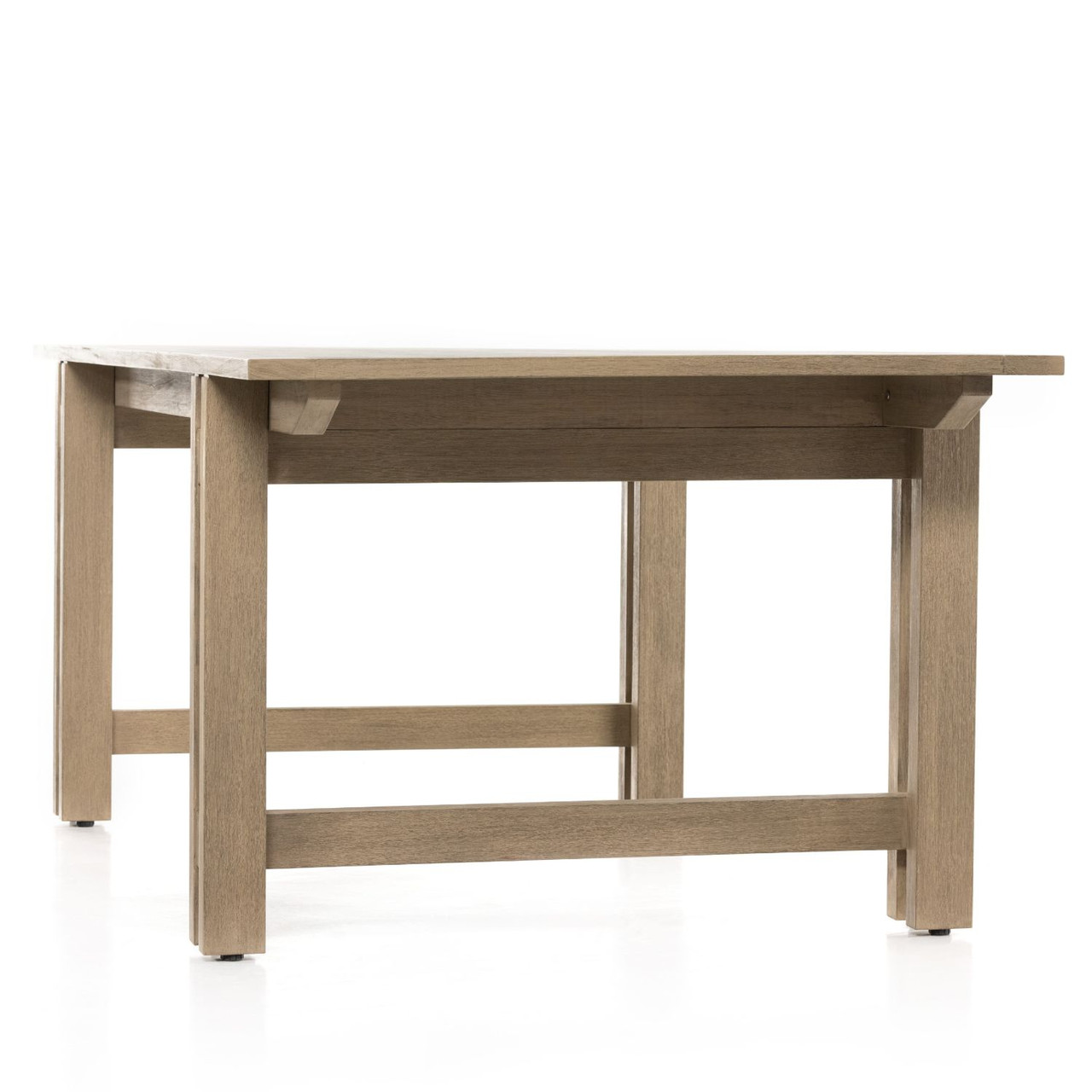 Balfour Washed Brown Outdoor Dining Table | Zin Home Balfour Washed Brown Outdoor Dining Table | Zin Home