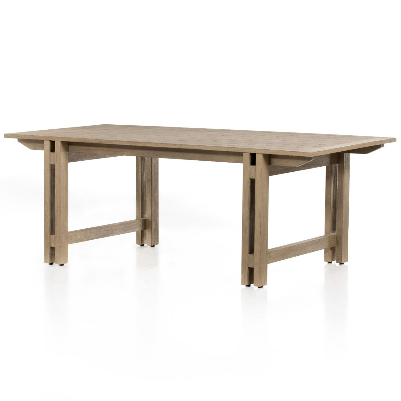 Balfour Washed Brown Outdoor Dining Table | Zin Home Balfour Washed Brown Outdoor Dining Table | Zin Home