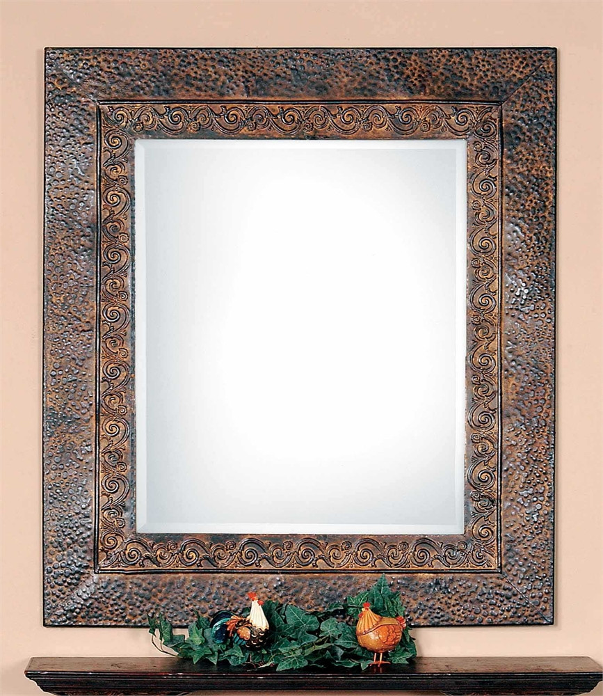 Uttermost Jackson Rustic Metal Mirror