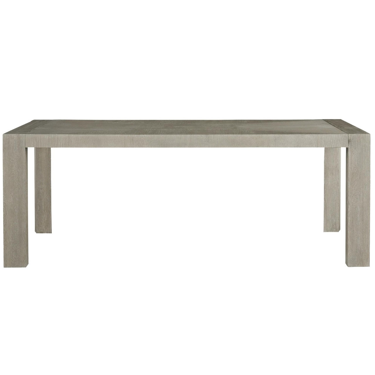 Langston Modern Grey Oak Wood Dining Room Table 84" | Zin Home