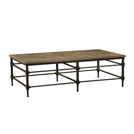 Coldiron Cocktail Table | Ladderback Chairs | Zin Home