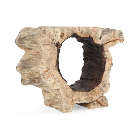 Odette Solid Wood Rectangle Console Table | Zin Home