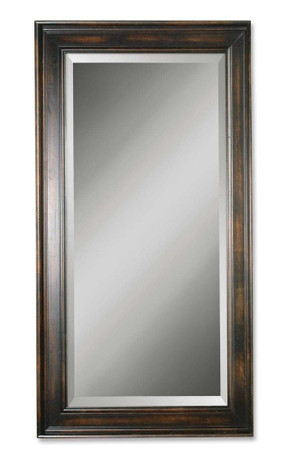 Uttermost Palmer Dark Wood Mirror