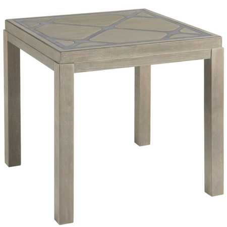 Griffin Rustic Grey Square End Table | Zin Home