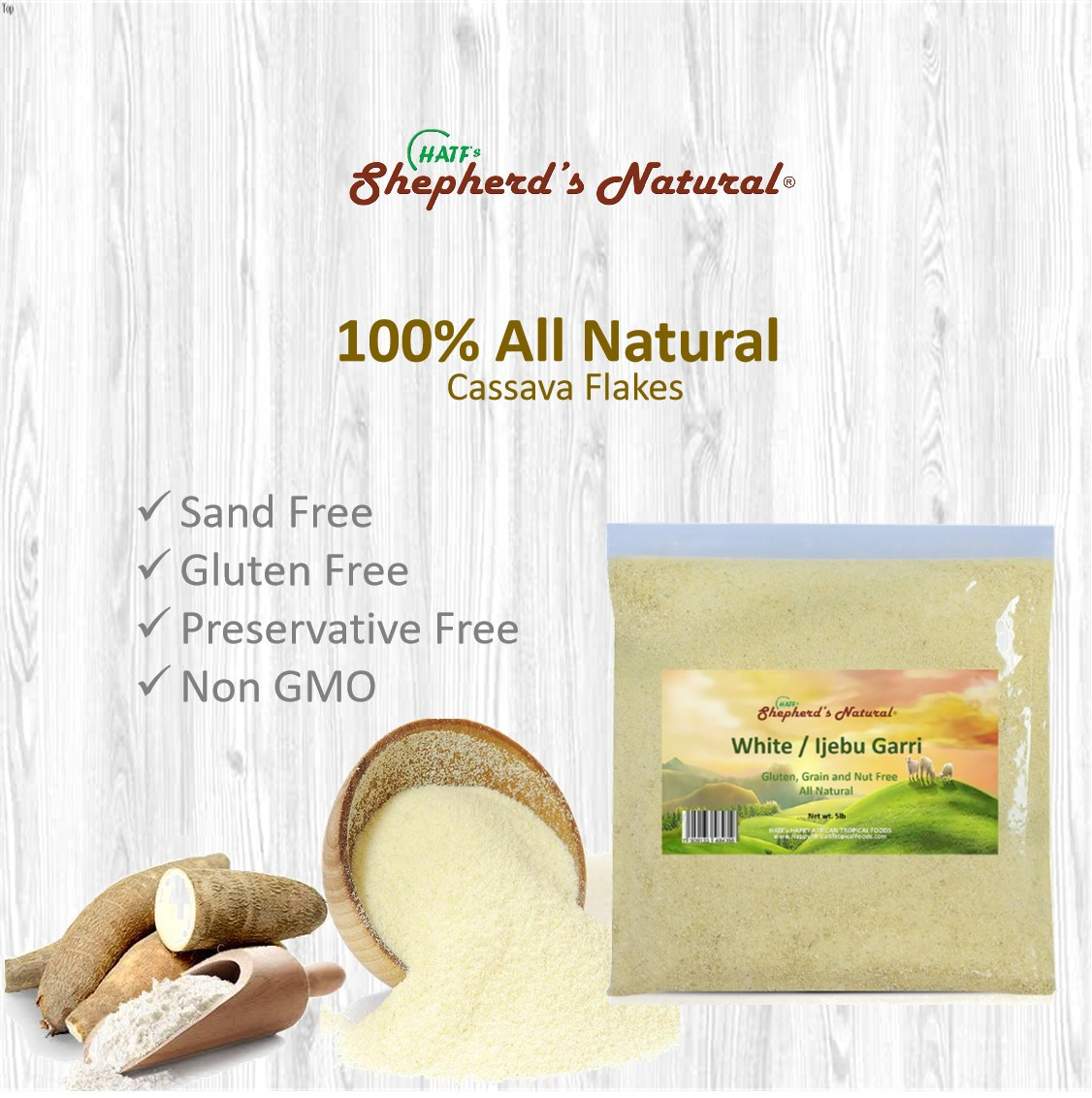 Ijebu Garri - HATF Happy African Tropical Foods