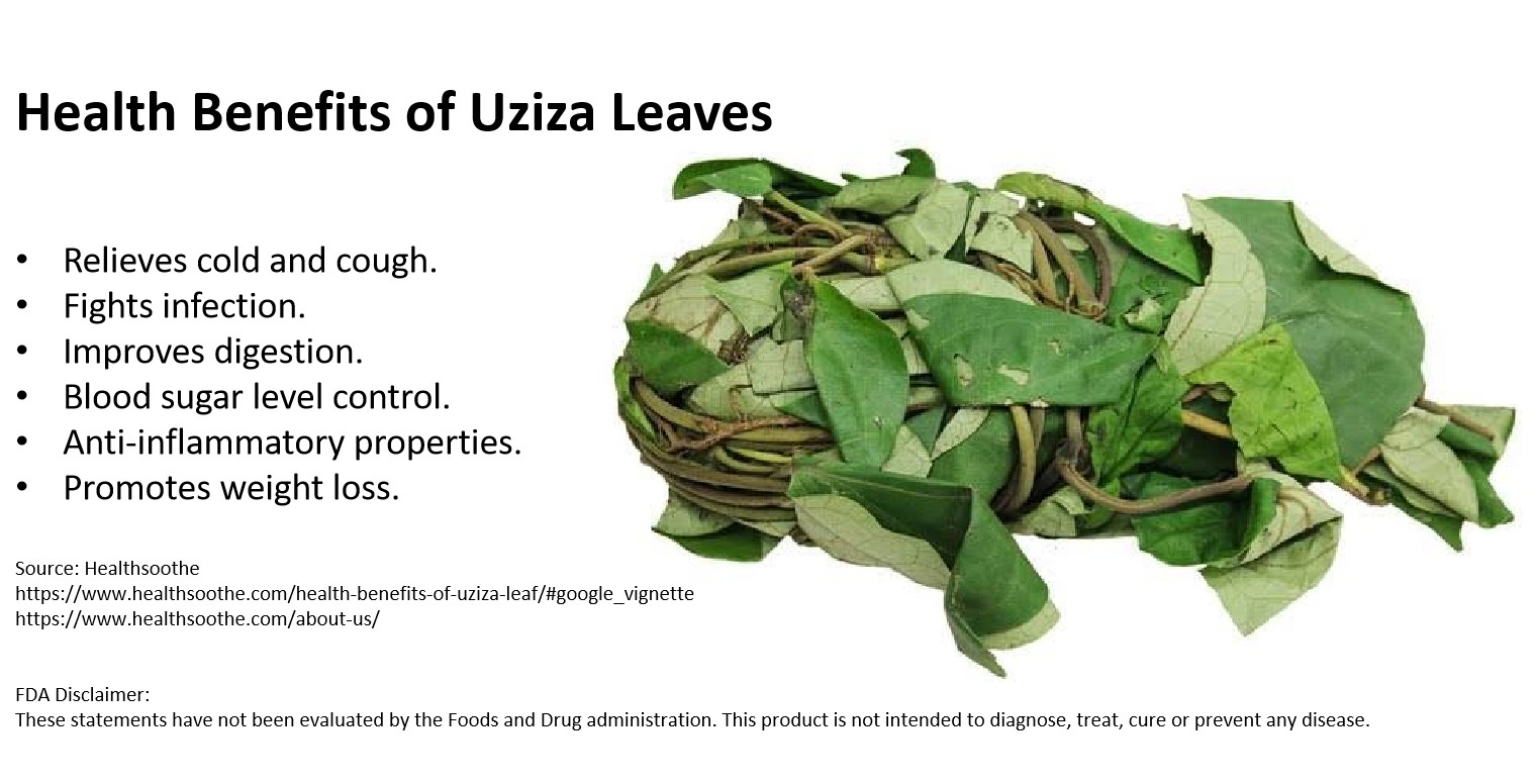 Uziza Leaves Dry (Piper Guineense) - HATF's Happy African Tropical Foods