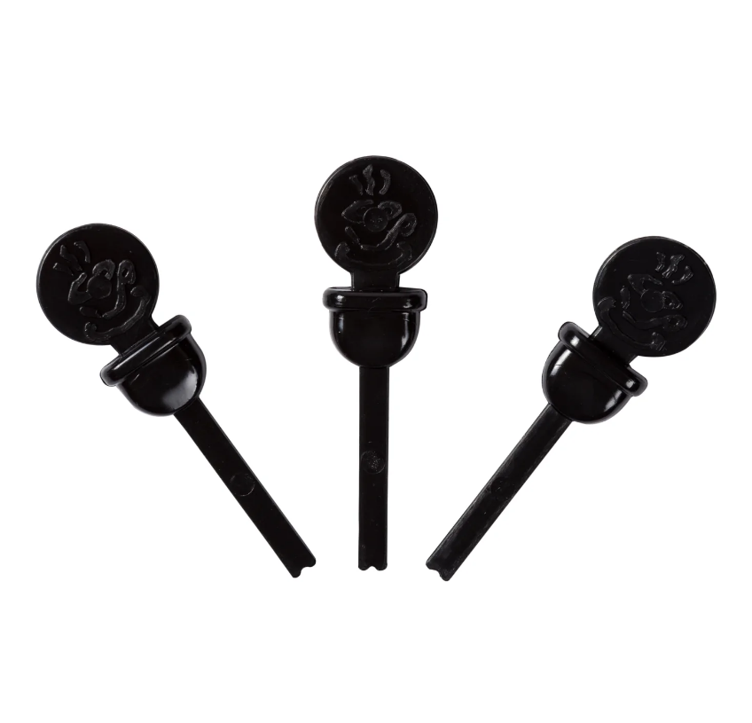 CPLUG-BK Black Coffee Lid Plug, 5 Boxes of 400 (2000/Case) | KEVIDKO