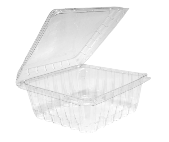 2 lb Square Vented Grape Tomato Clamshell (300/Case)