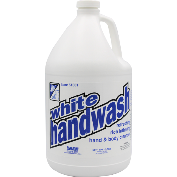 White Handsoap with Lotion 1 Gallon (4/Case) | Kevidko