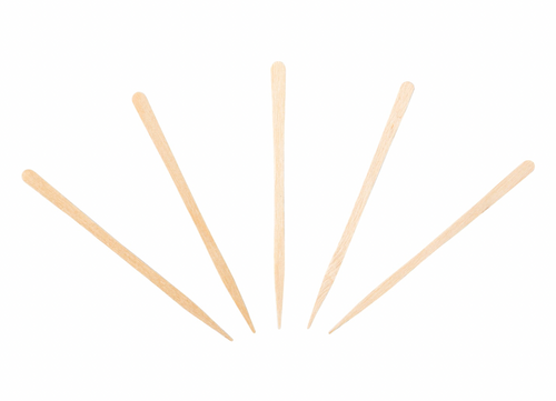 3.5" Wooden Sandwich Picks, 12 Boxes of 750 (9000/Case) KEVIDKO