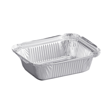 1 Lb Oblong Foil Container (1000/Case) | KEVIDKO
