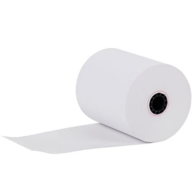 Register Paper Rolls 3"x165' Bond (50/Case) - KEVIDKO