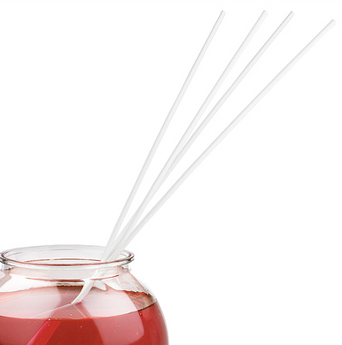 20" Extra Long White Unwrapped Giant Straws (500/Case) | Kevidko