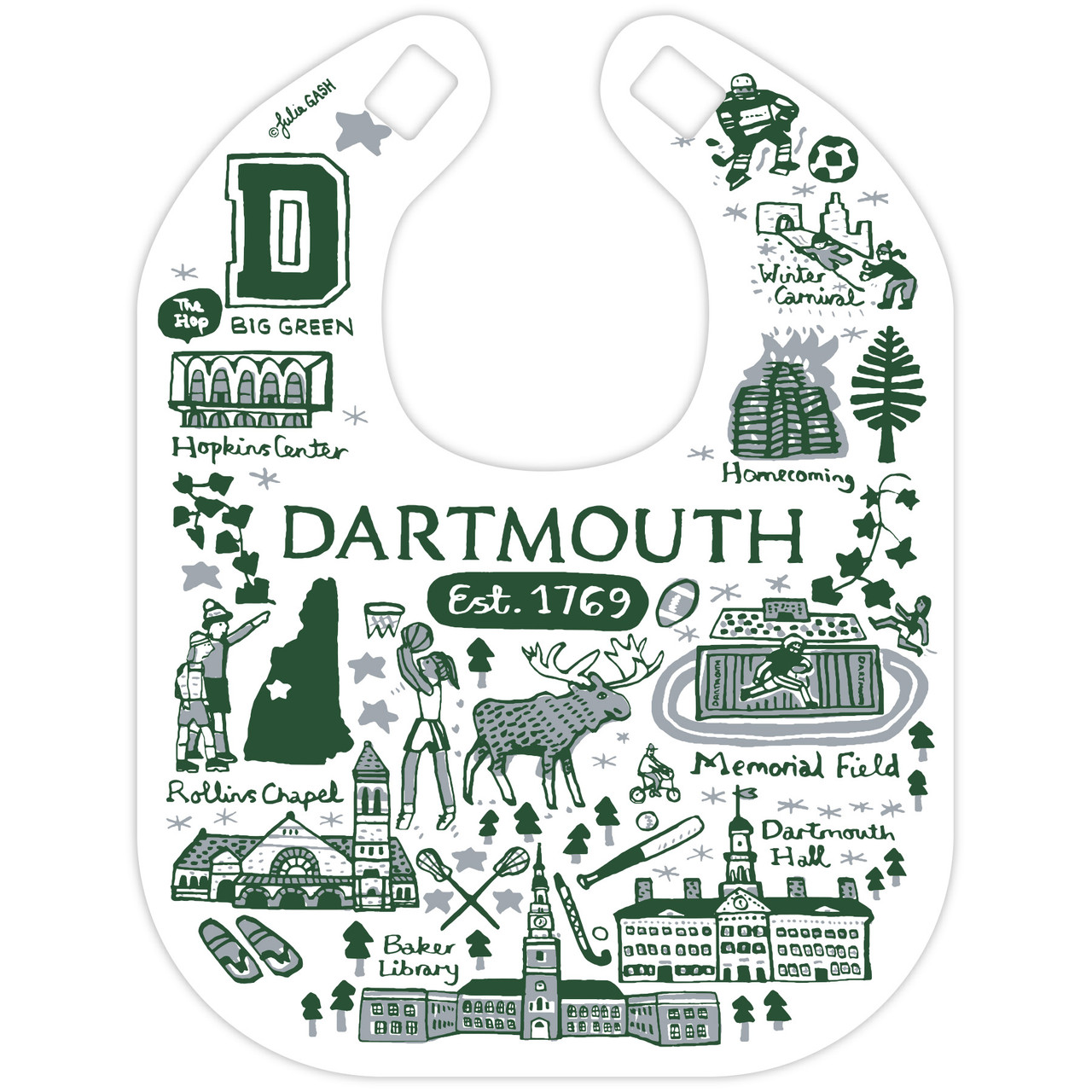 Spirit Shop - Gifts & Accessories - Julia Gash Designs - Dartmouth Co-op
