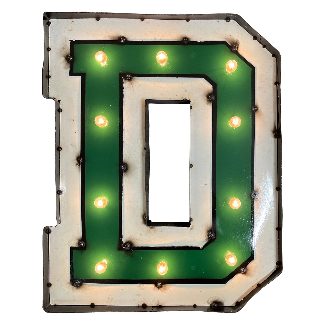 Lighted Block D Metal Wall Sign Dartmouth - Dartmouth Co-op