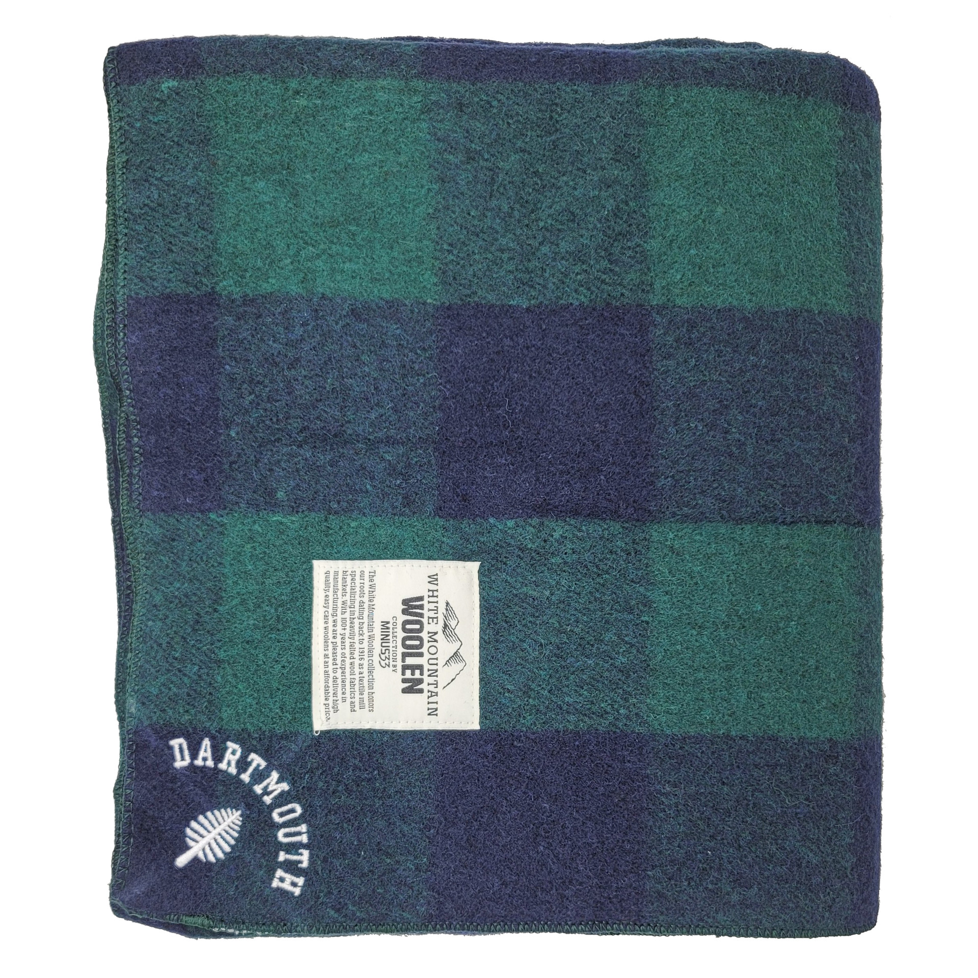 Dartmouth College Blanket, Dartmouth Logo Blankets