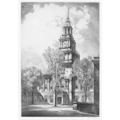 Baker Library Etching Dartmouth - Dartmouth Co-op