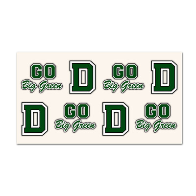 Dartmouth game day tattoos