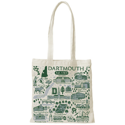 Julia Gash Tote Bag Dartmouth - Dartmouth Co-op