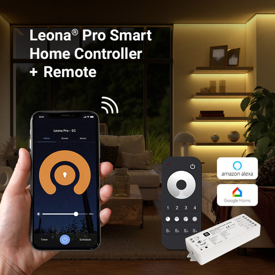 Sienna Dim-to-Warm LED Strip Light - Plug and Play Kit