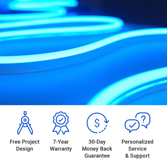 Lucid™ RGB Flexible LED Neon Side Bend Strip Light