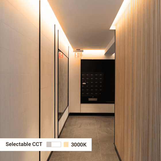 Endeavor™ 120V Cove Light Fixture - Color Temperature Selectable