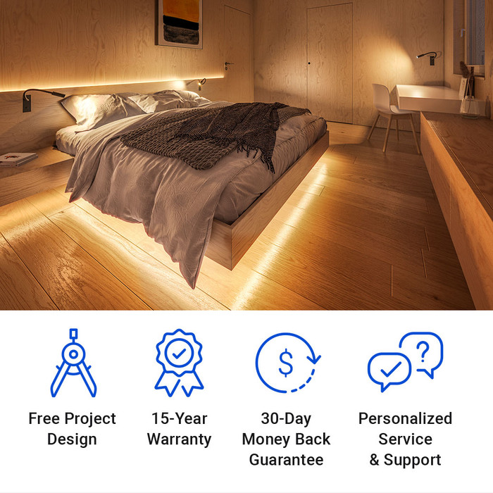 Sienna Dim-to-Warm LED Strip Light - Plug and Play Kit