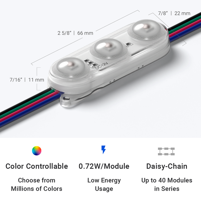 LED Signage Light | RGB LED Module | Outdoor IP65 rated