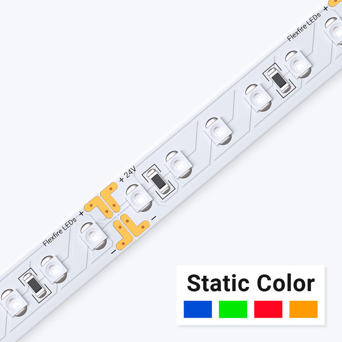 Colored Light Strips | Amber, Blue, Green, or Red Color LED Light