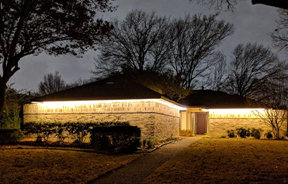 Highlight Architectural Features with Soffit Lighting - Flexfire LEDs