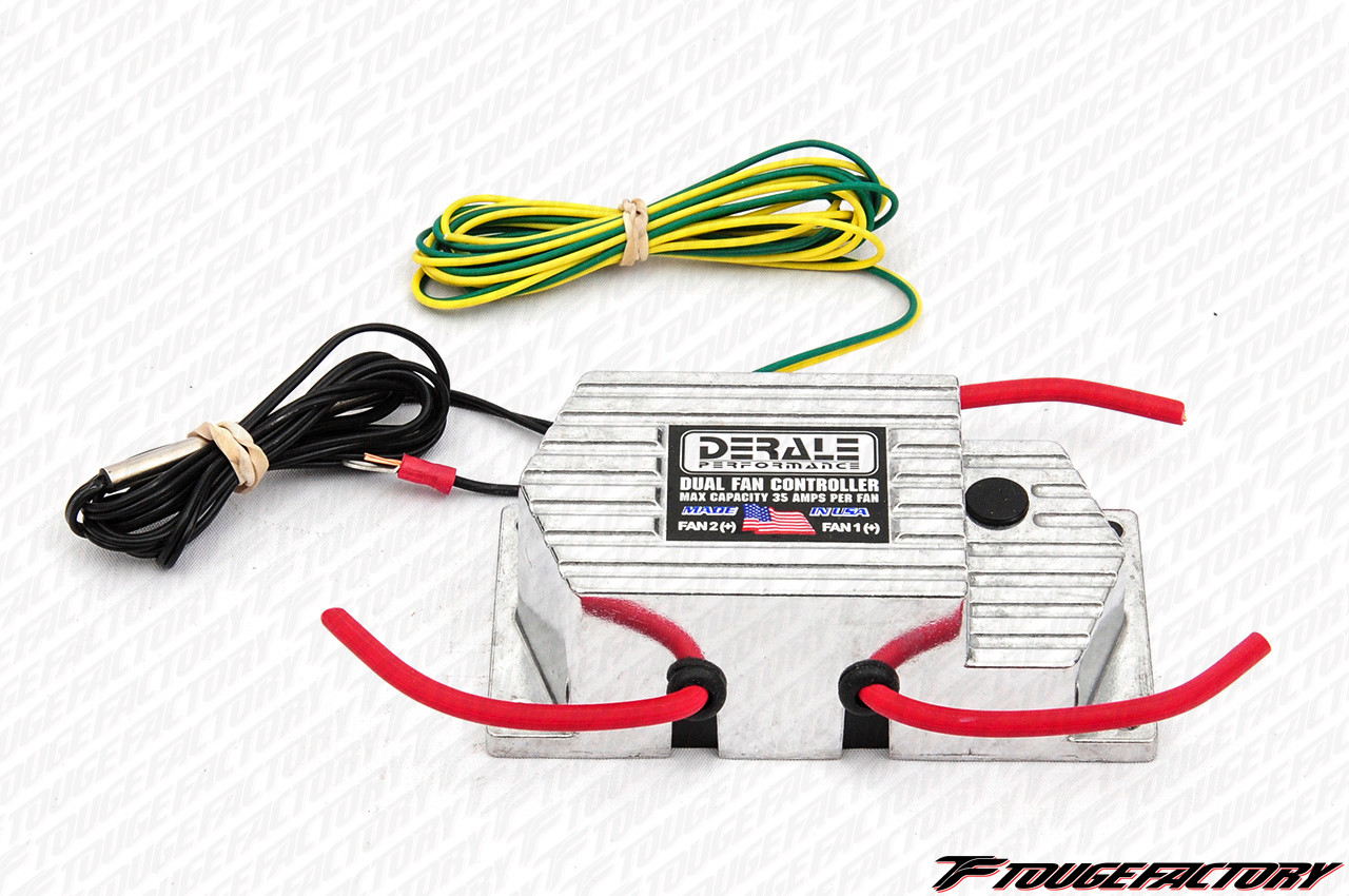 Derale Performance Dual Radiator Fan Controller - 3/8" NPT Thread In ...