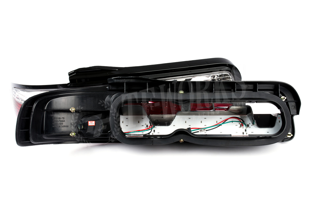 Circuit Sports LED Rear Tail Lights - Crystal Clear Style - Nissan ...