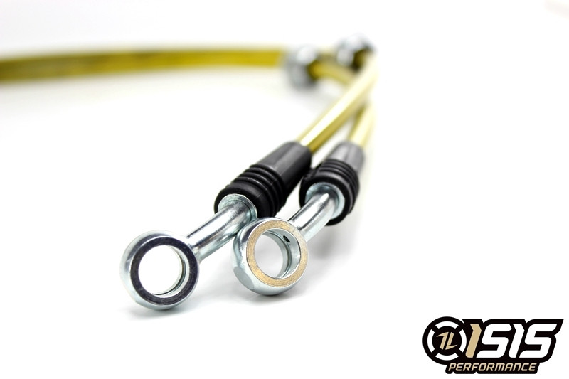 ISR Performance Stainless Steel Brake Lines - Front 240SX S13/S14 OE